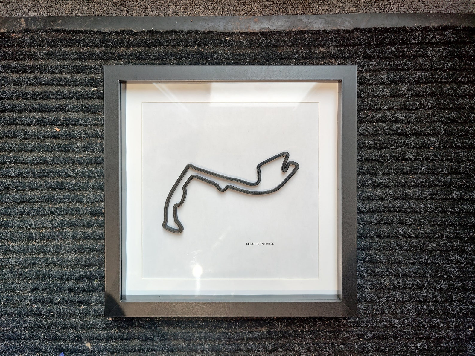 3D Printed Race Track Art Work F1 Moto GP and BTCC Tracks - Etsy