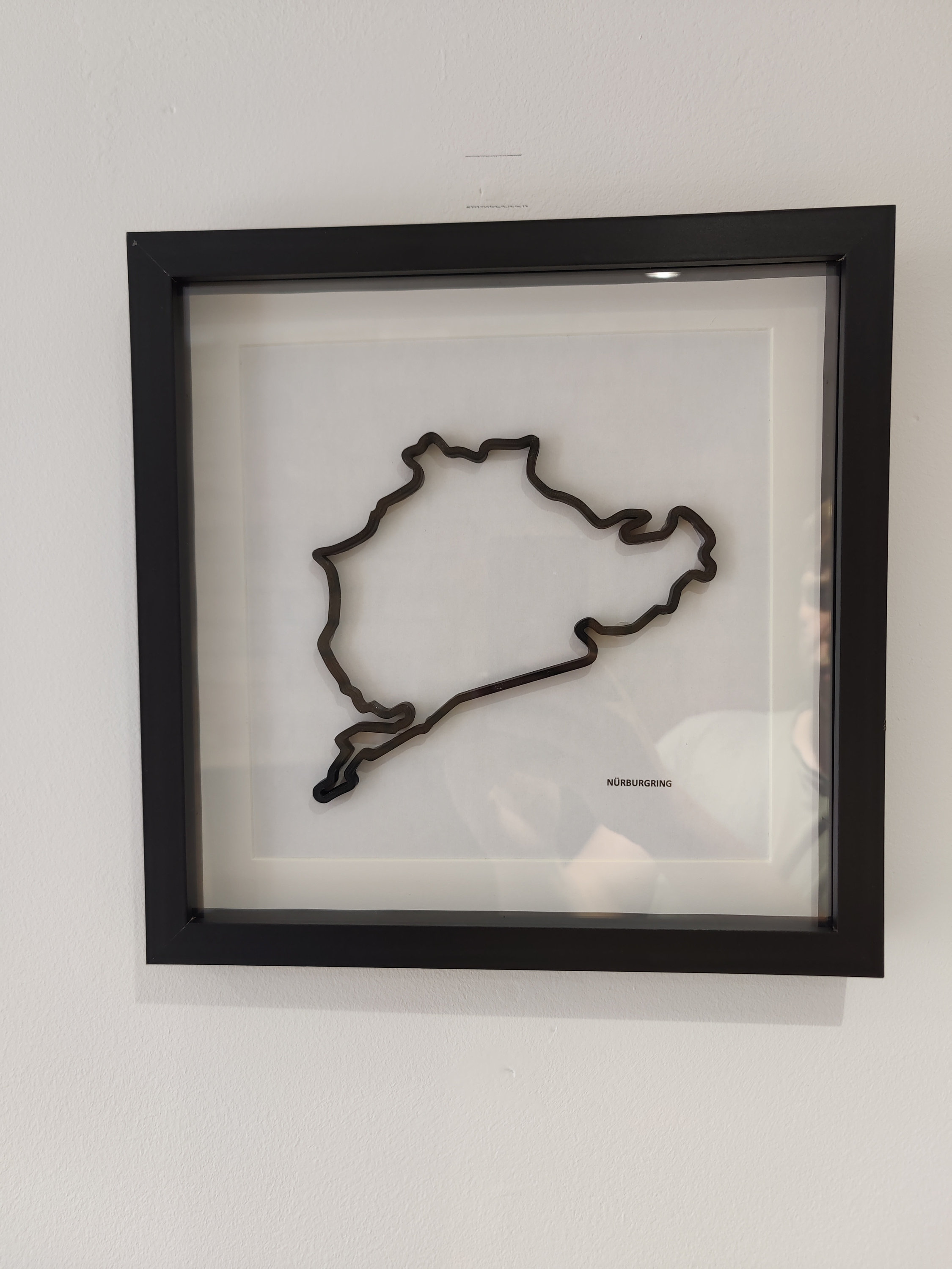 3D Printed Race Track Art Work F1 Moto GP and BTCC Tracks | Etsy