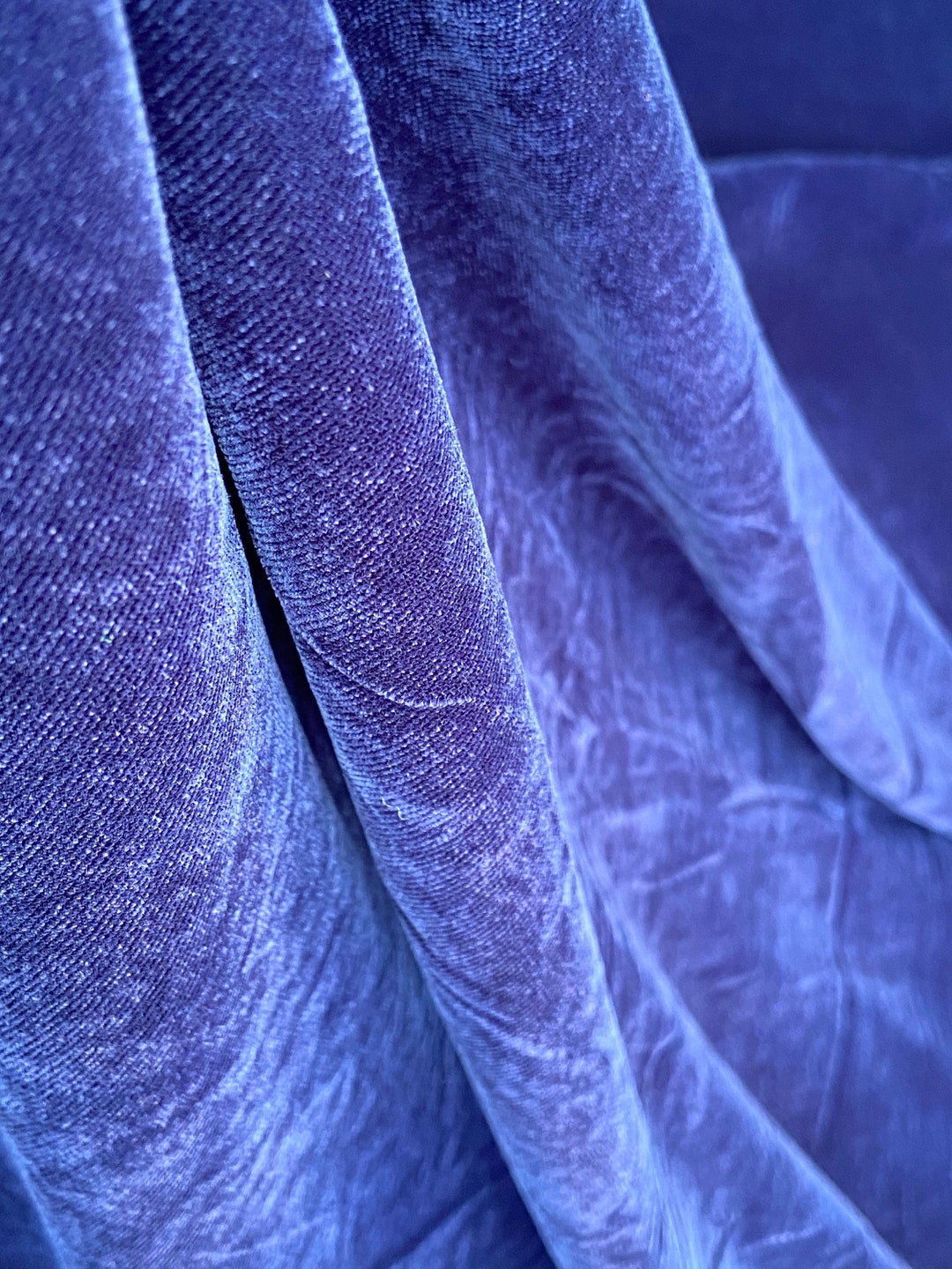 Velvet Navy Blue Fabric for Elegance and Style. Create Luxurious Space ...
