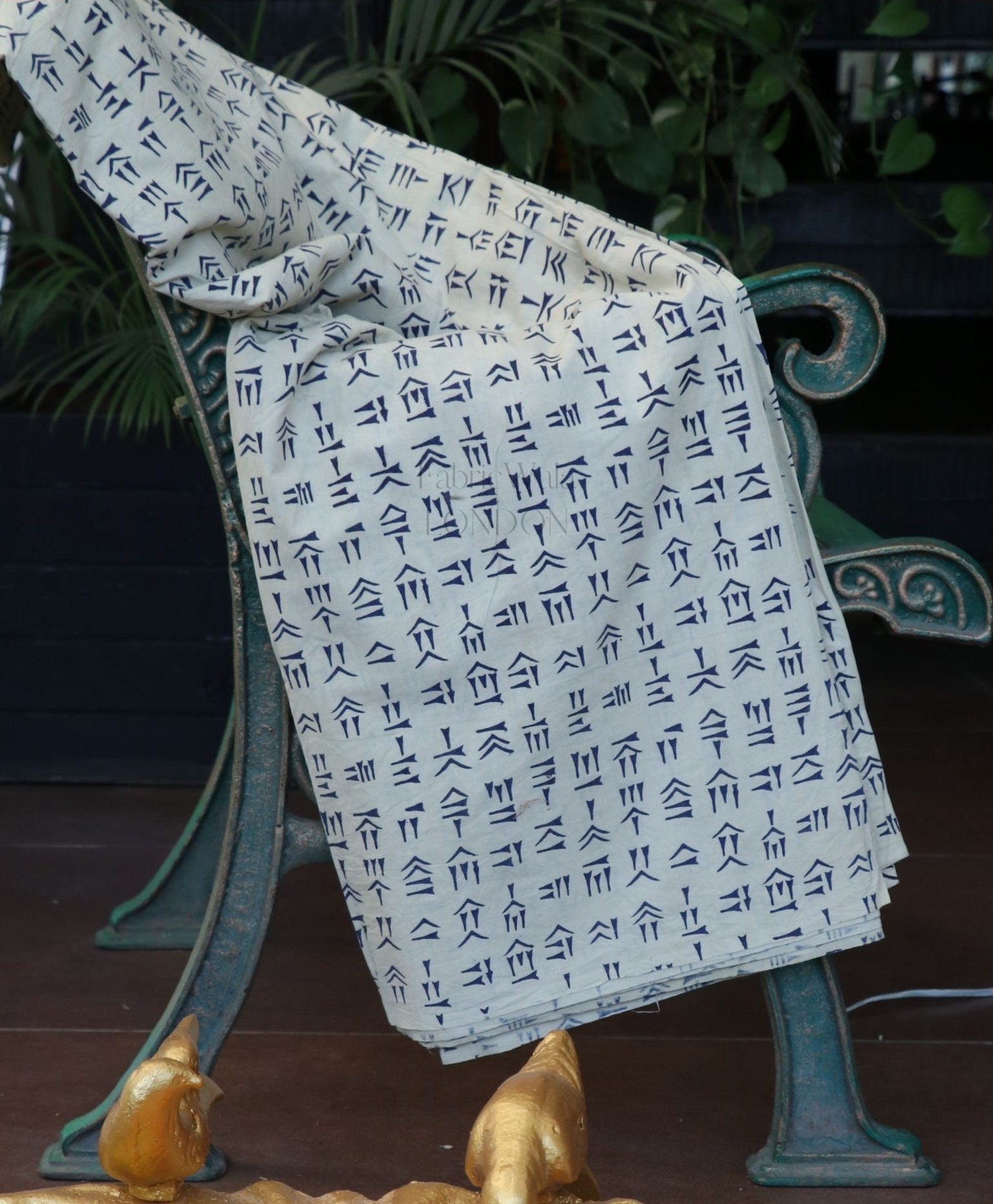 Sumerian Mesopotamian Cuneiform Art Language Vintage Block Print 100% ...