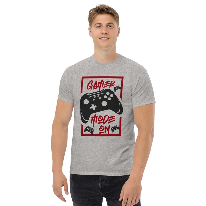 Gamer Mode on Men's Classic Tee | Gaming Tees, Gamer Shirts, Video Game ...