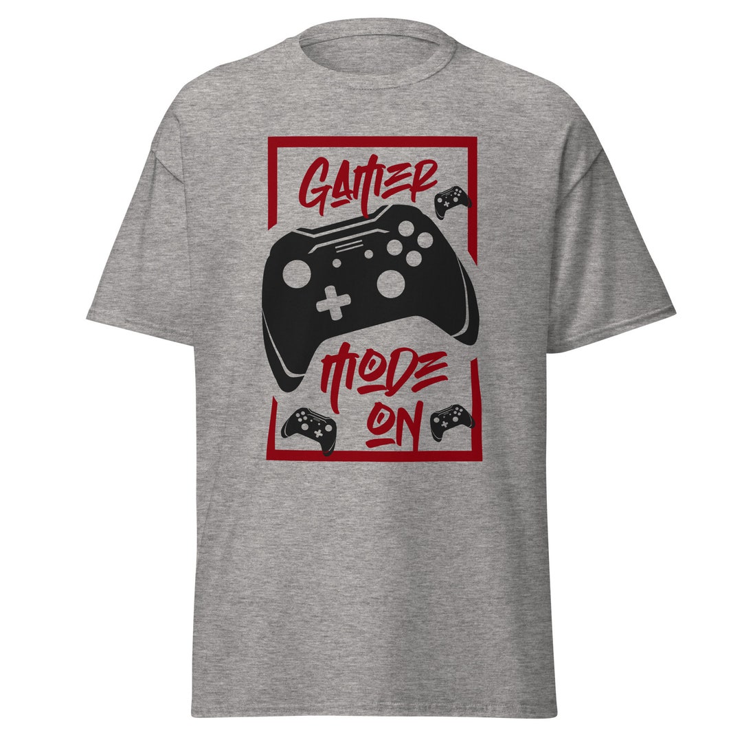 Gamer Mode on Men's Classic Tee | Gaming Tees, Gamer Shirts, Video Game ...