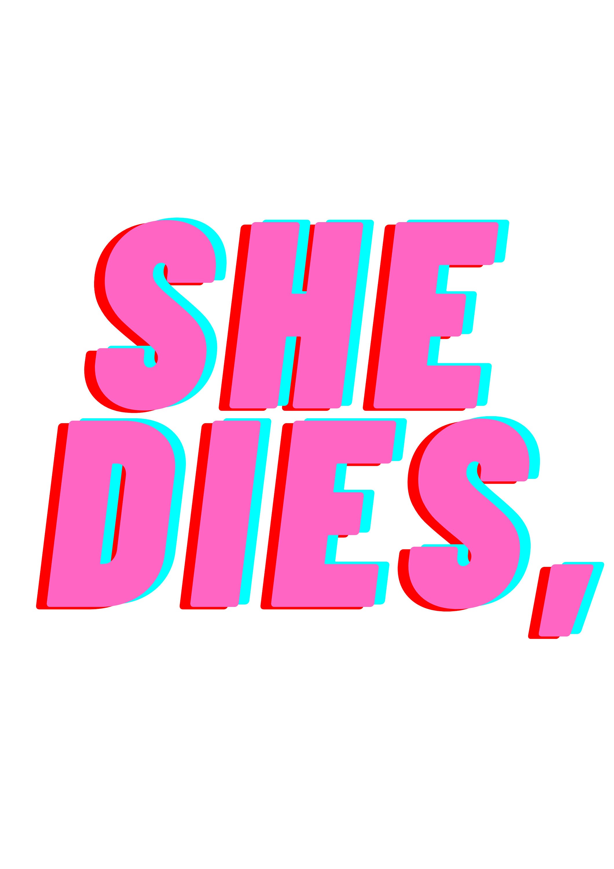 THE END POSTER (set of 2) Bright Quotes Statement Wall Art Pop of ...