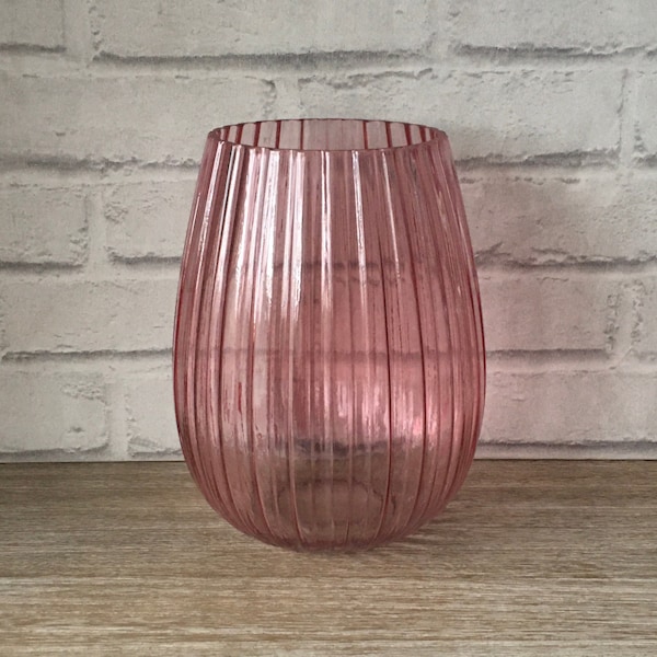 Pink Flower Vase - Etsy