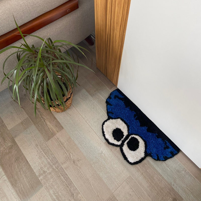 Cookie Monster Rug - Etsy