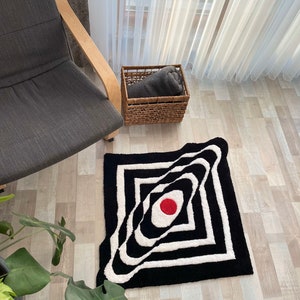 3d Illusion Tufted Rug / Handmade Rug, Soft&fluffy, Modern Home Decor ...