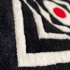 3d Illusion Tufted Rug / Handmade Rug, Soft&fluffy, Modern Home Decor ...