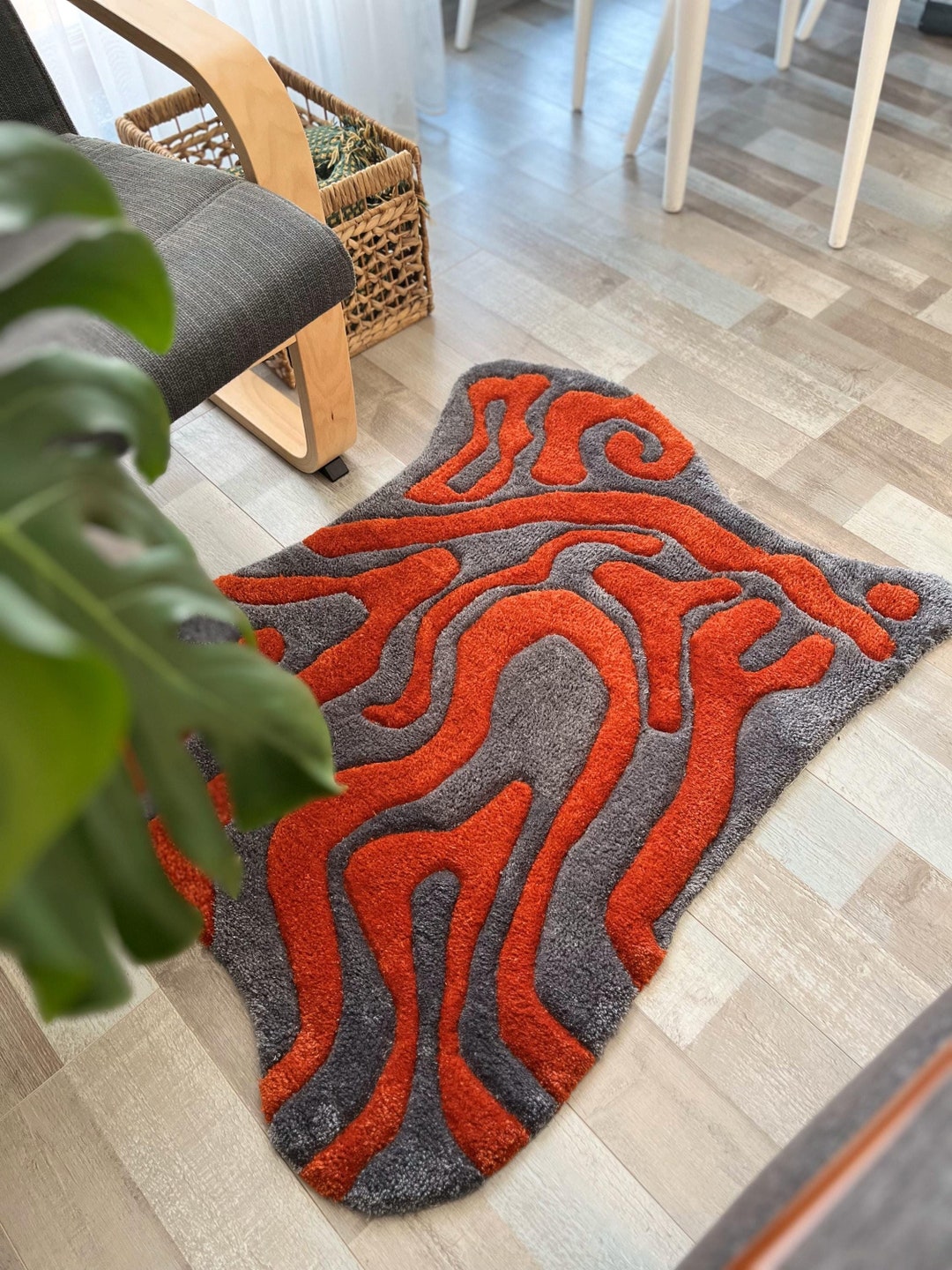 Complex Emotions Tufted Rug / Handmade Rug, Custom Rug, Tuft Rug ...