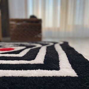 3d Illusion Tufted Rug / Handmade Rug, Soft&fluffy, Modern Home Decor ...