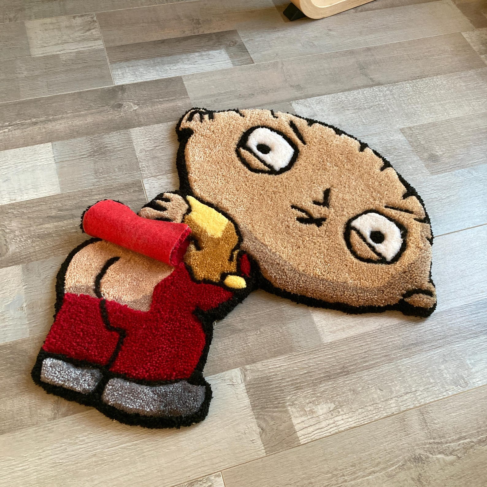 Funny Cartoon Handmade Tufted Rug, Edgy Character Rug, Custom Carpet - Etsy