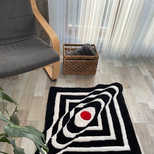 3d Illusion Tufted Rug / Handmade Rug, Soft&fluffy, Modern Home Decor ...