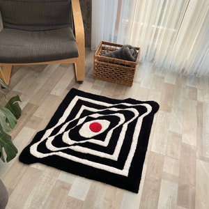 3d Illusion Tufted Rug / Handmade Rug, Soft&fluffy, Modern Home Decor ...