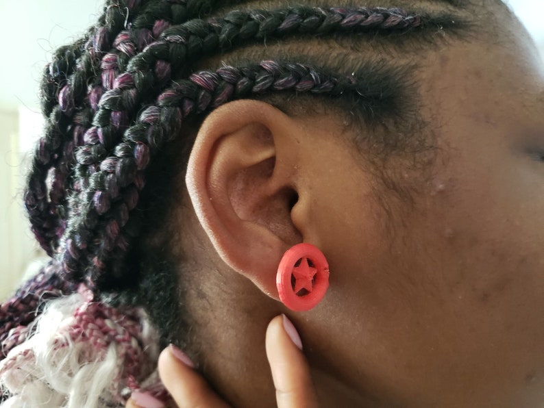 Sonic Red Star Ring Etsy sonic-red-star-ring-etsy