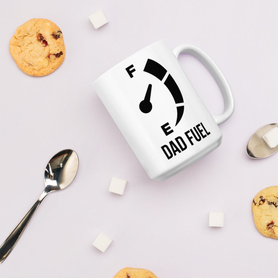 Dad Fuel Mug, Dad Fuel Cup, Dad Fuel, Fuel Mug, Dad Jokes Mug, New Dad ...