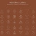 Modern Glyphs Project - Symbols Poster 12x18 - Download and Print! - Etsy