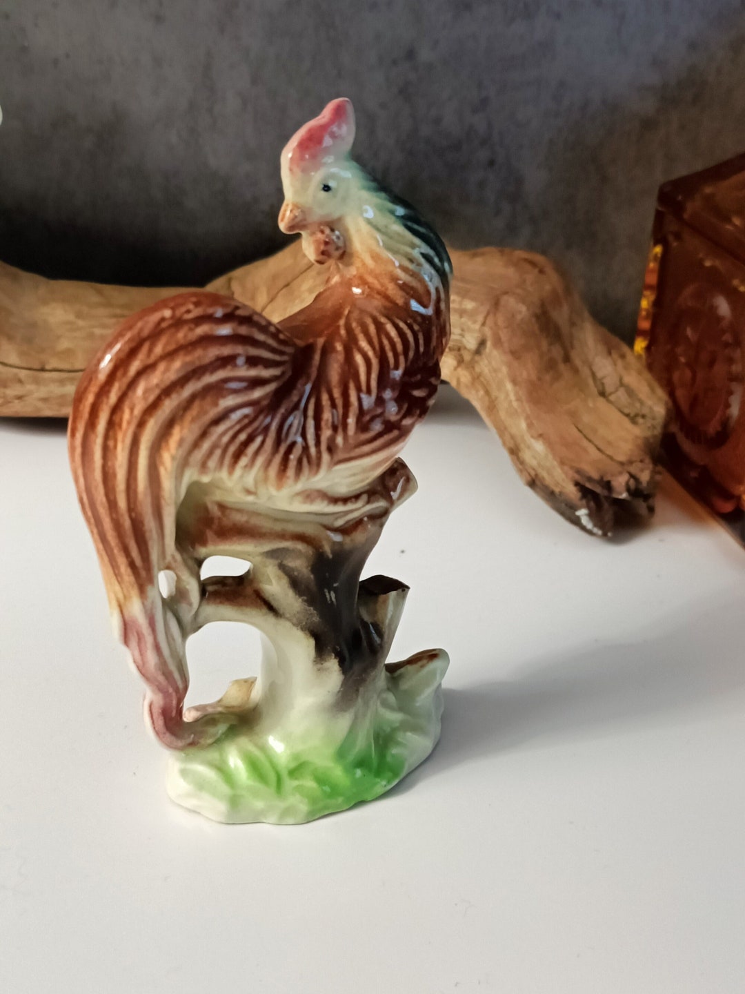 Magnificent Rooster Japanese Figurine Vintage - Etsy