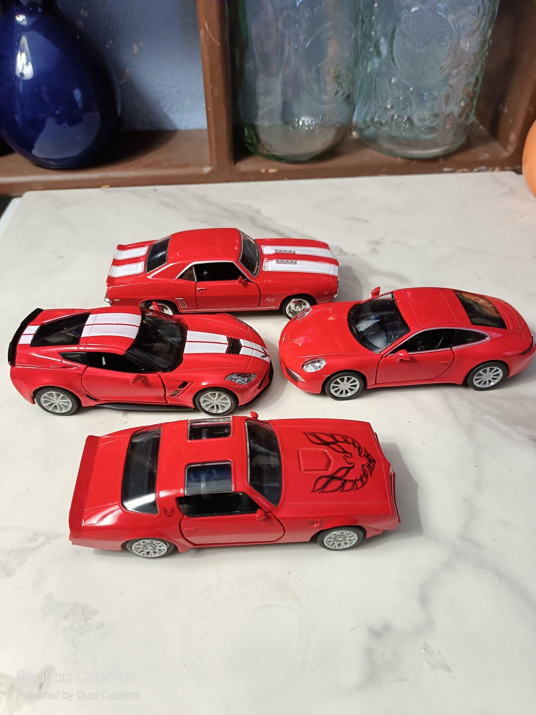 Red Muscle Cars Diecast Sports Car Models of the 60s and 70s - Etsy