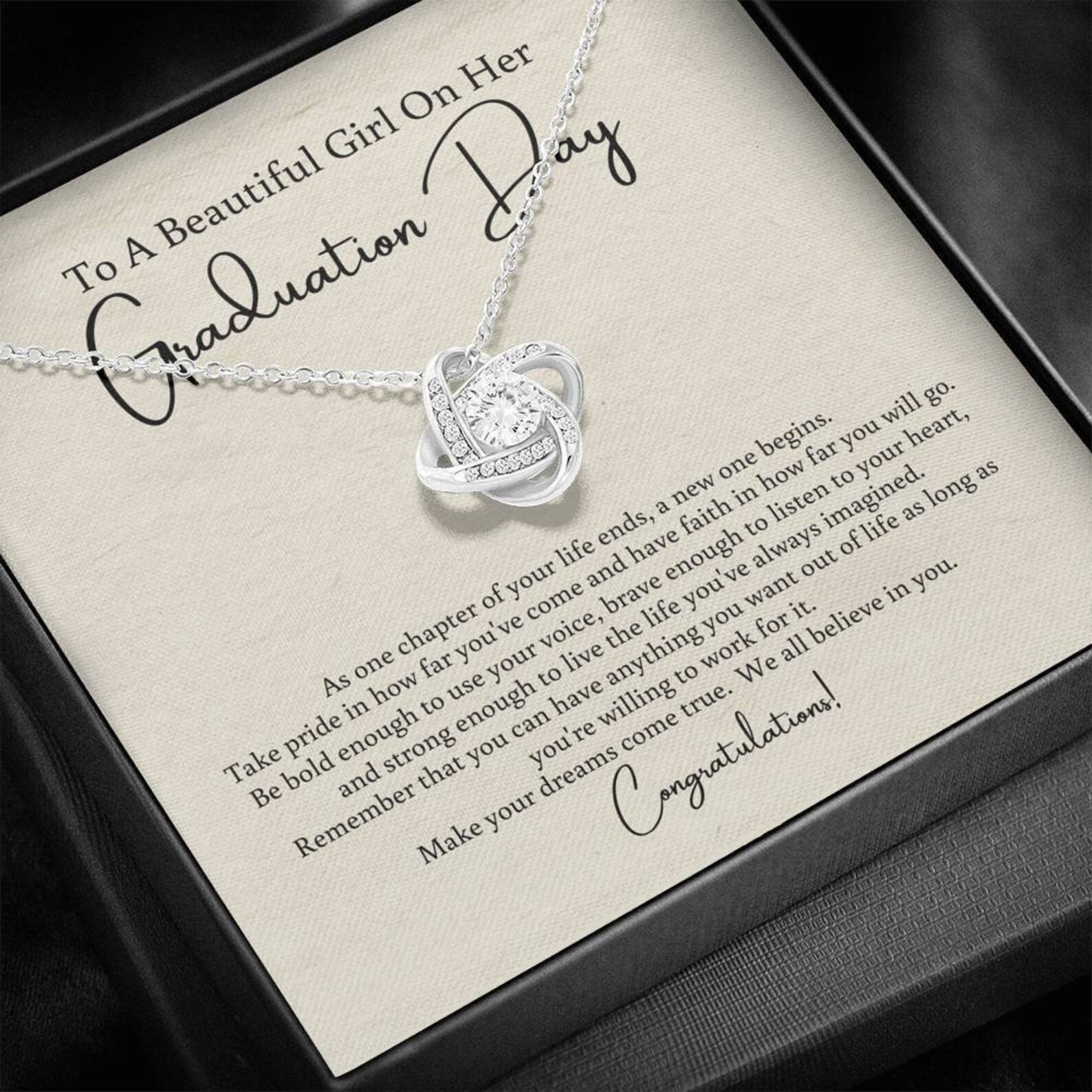 Graduation Necklace, Class of 2021, Graduation Gift for Daughter ...