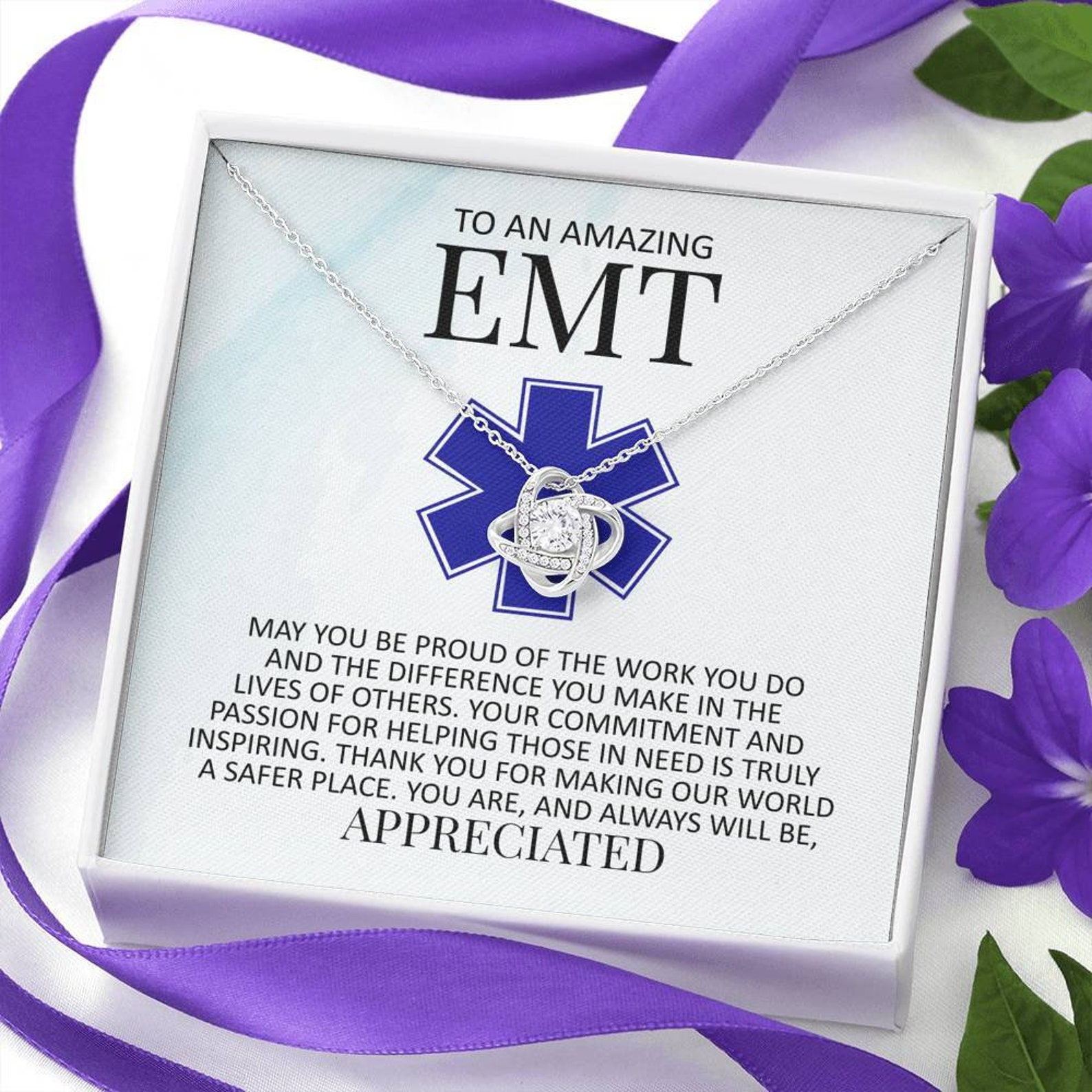 EMT Gift for Women, EMT Wife, EMT Daughter, Emergency Medical ...