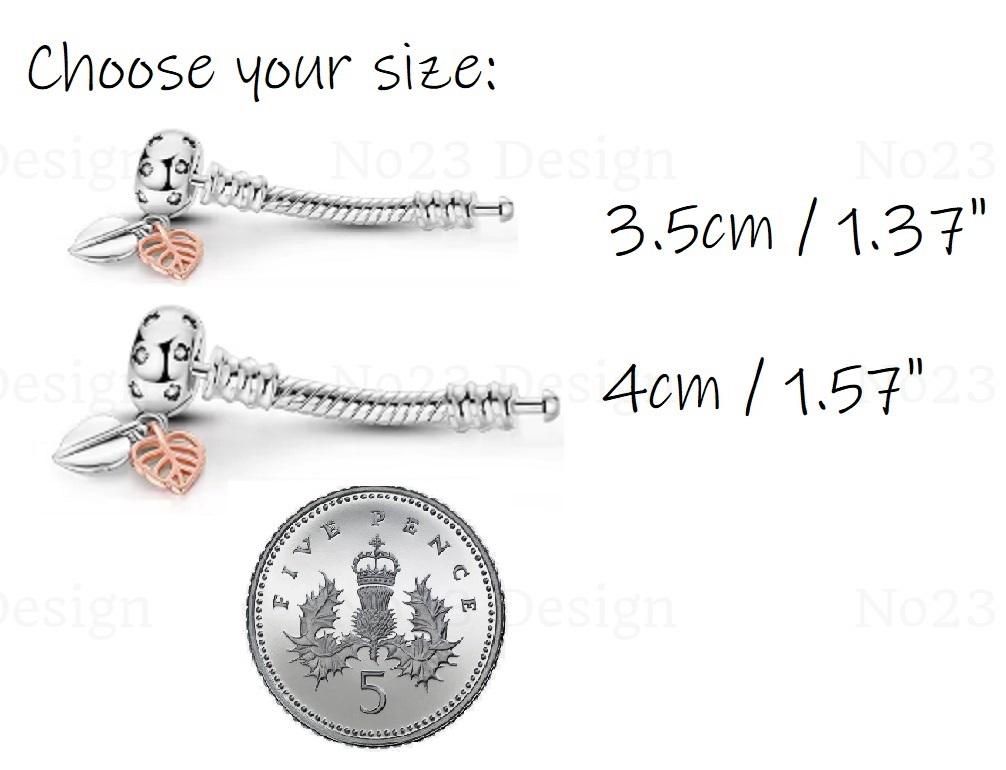 Pandora Bracelet Extension Chain Silver Extender Birthday Gift Jewellery Chain for Bracelet European Bracelet Pandora Extender Etsy