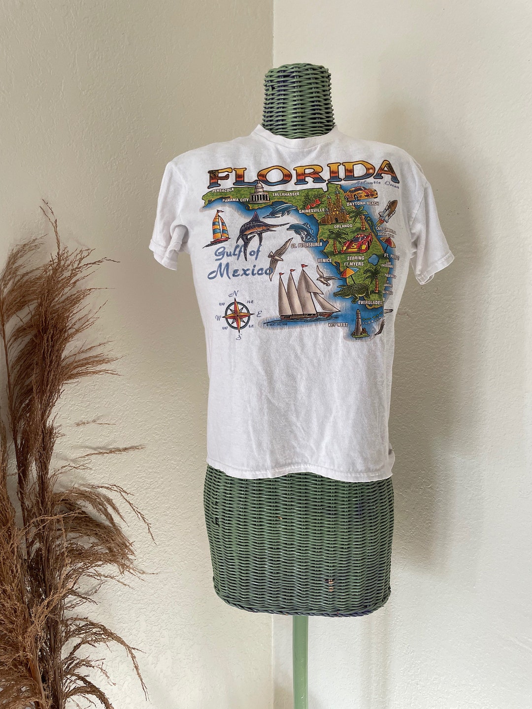 Vintage Florida Vacation Tee - Etsy