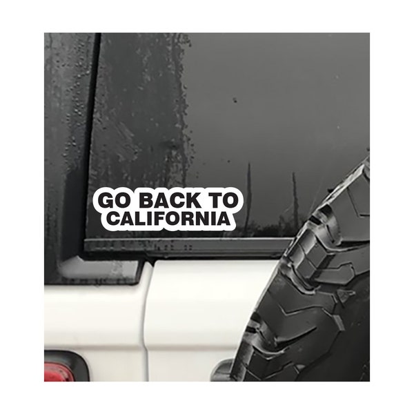 California Car Decal - Etsy