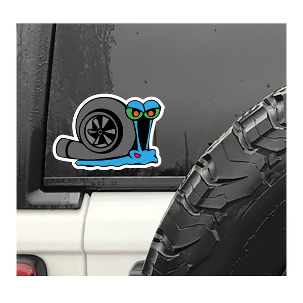Turbo Snail Decal - Etsy