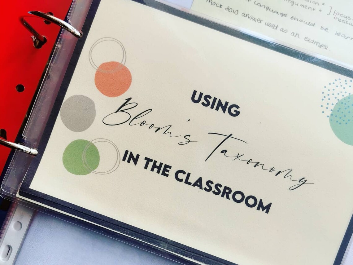 Bloom's Taxonomy Flash Cards, Critical Thinking Questions, Higher Order ...