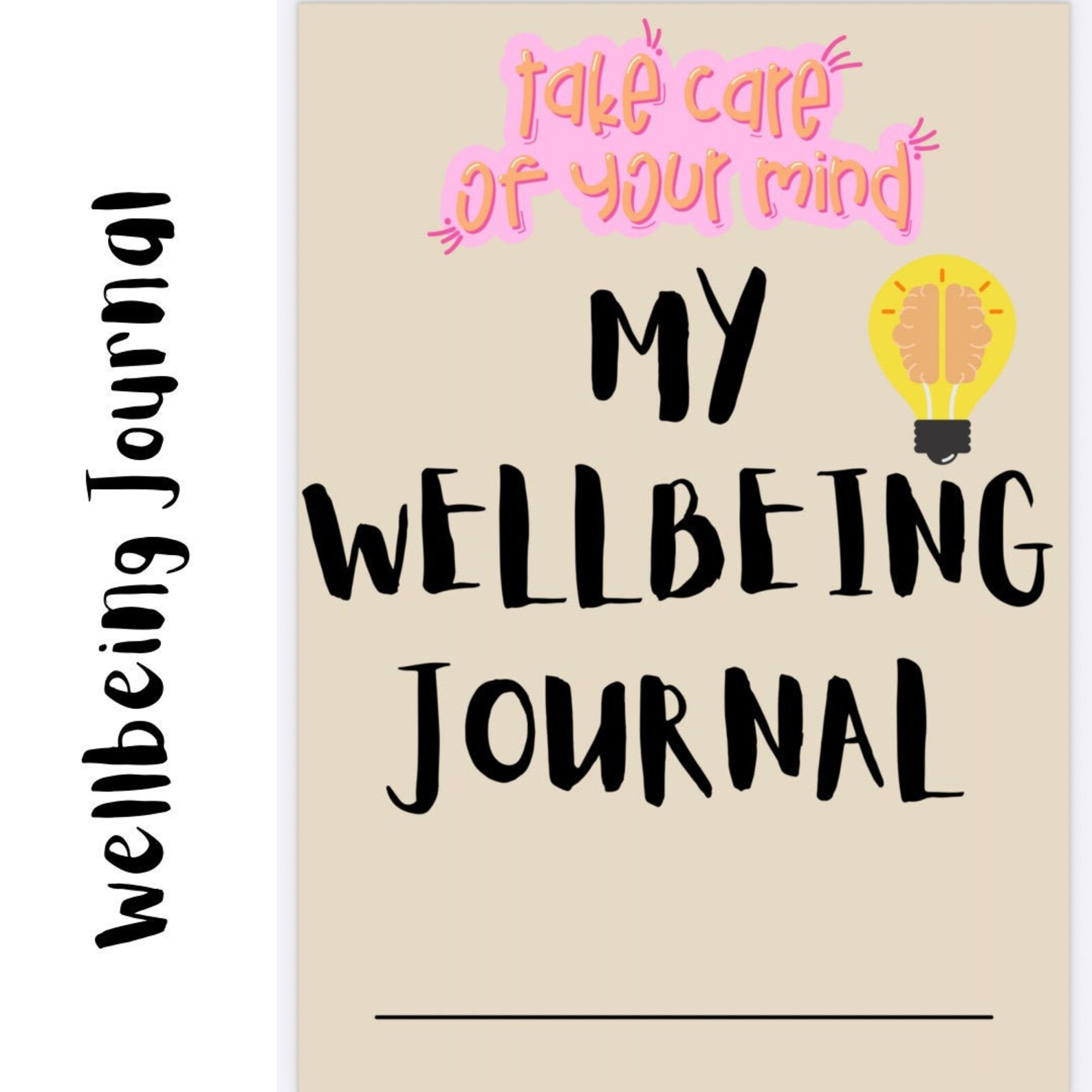 Student Wellbeing Journal, Journalling, Mental Health Awareness ...
