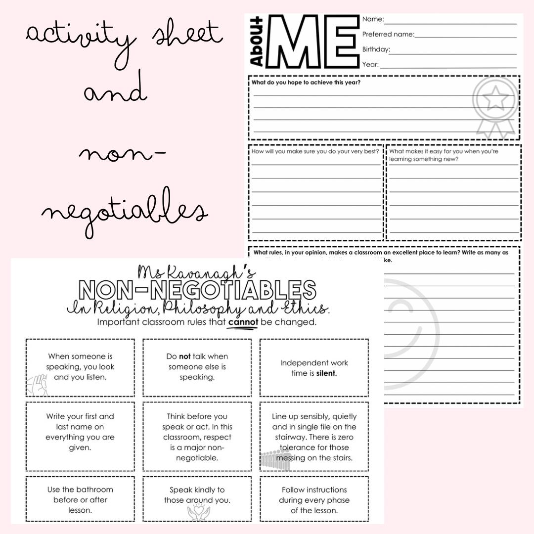 Back to School Activity, Ice Breaker, Back to School Activity Sheet ...