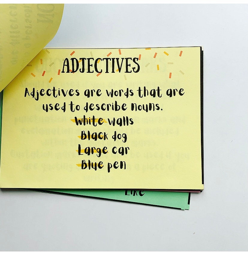 My Grammar Pack, Grammar Flashcards, Teaching Grammar, Student Resource ...