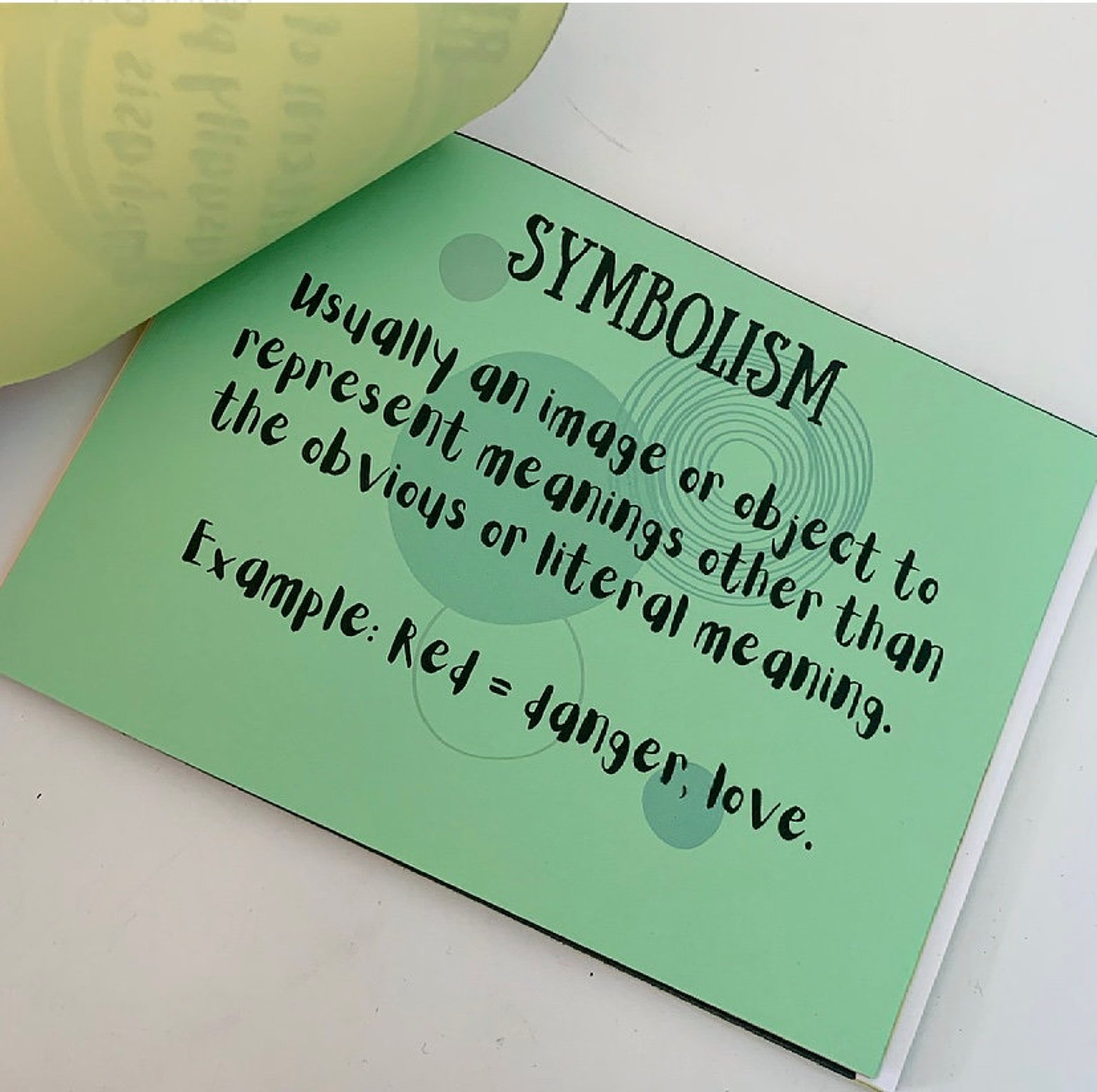 Poetry Flashcards, Visual Learning Aid, Differentiating Learning ...