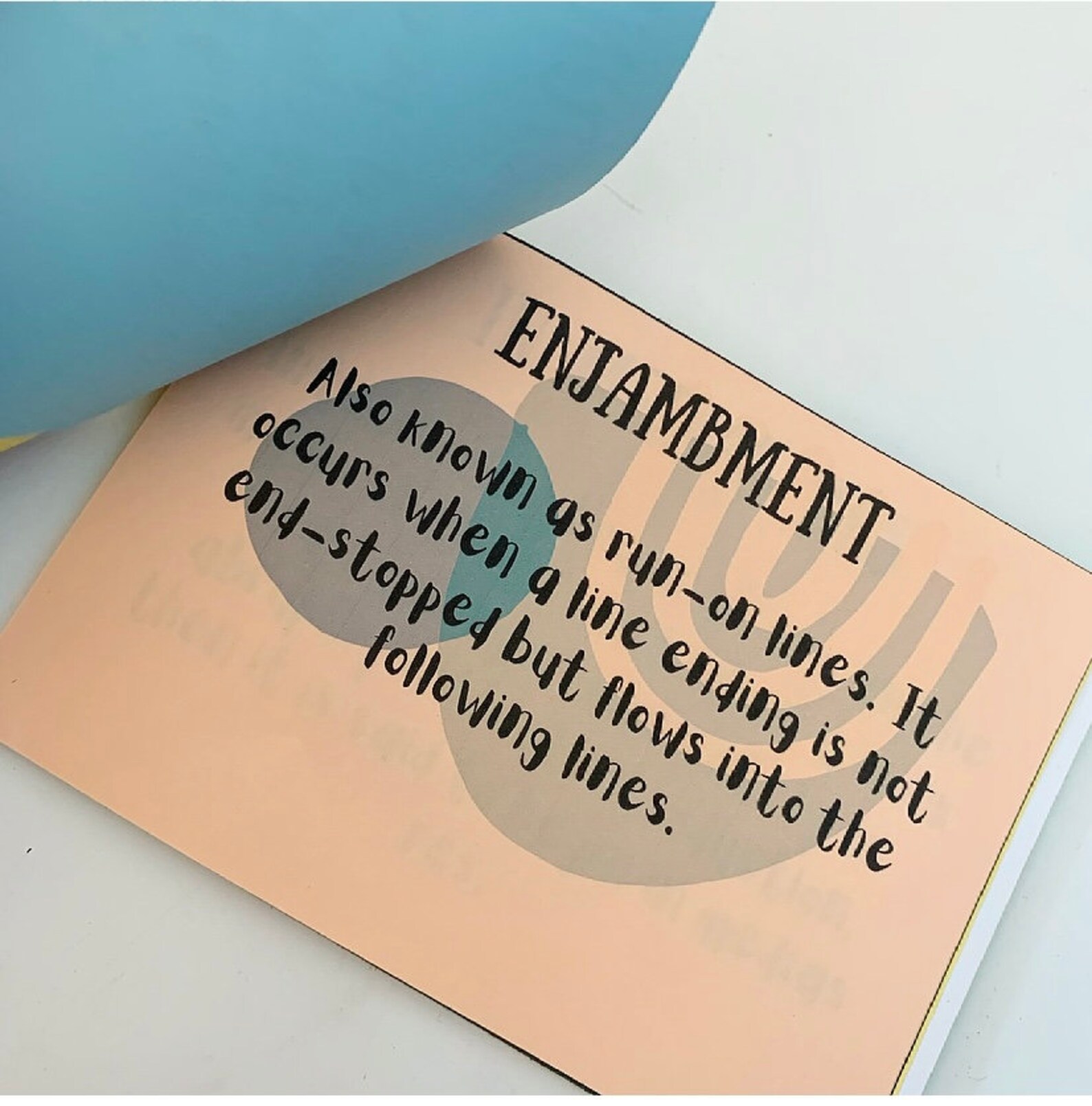 Poetry Flashcards, Visual Learning Aid, Differentiating Learning ...