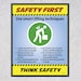 Lifting Technique, Safety Poster - Business or Office, Framed and ...