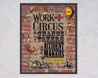 Good Housekeeping, Safety Poster Business or Office, Framed and ...