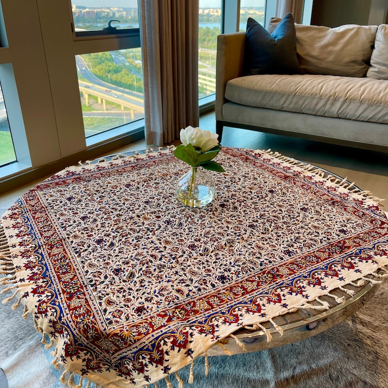 Indian Table Cloth - Etsy