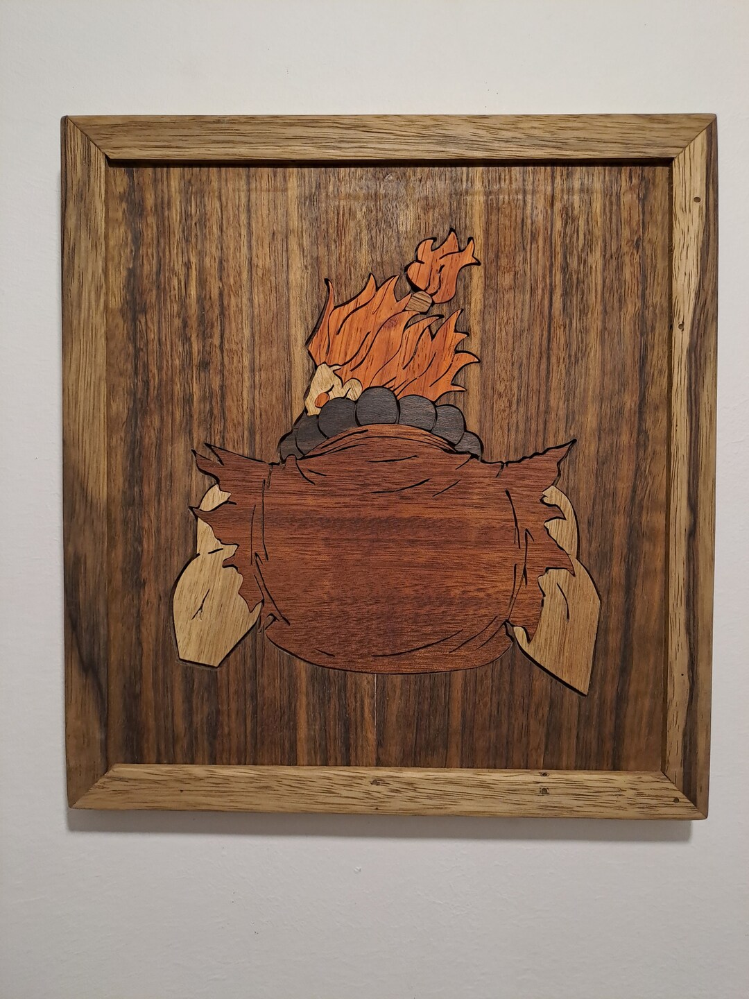 Akuma - Street Fighter Wood Art - Etsy