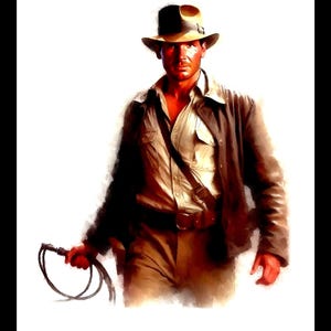 Indiana Jones Giclee Art Print - Etsy