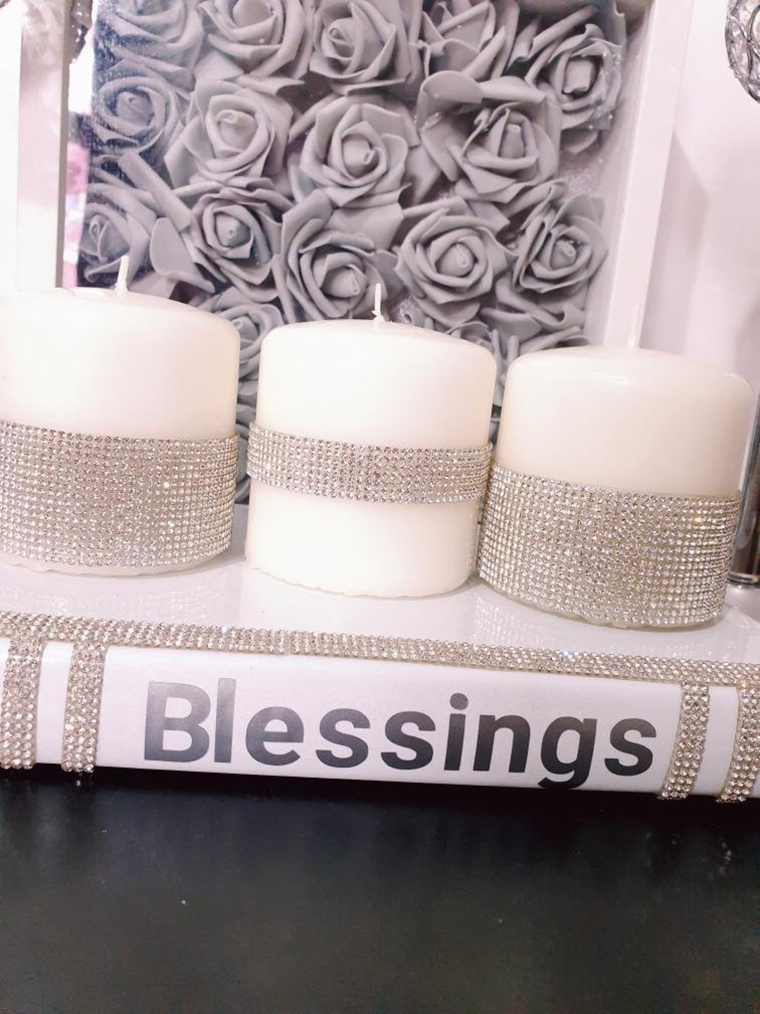 Luxury Bling Pillar Candle,home Decoration, Modern Design Candles ...