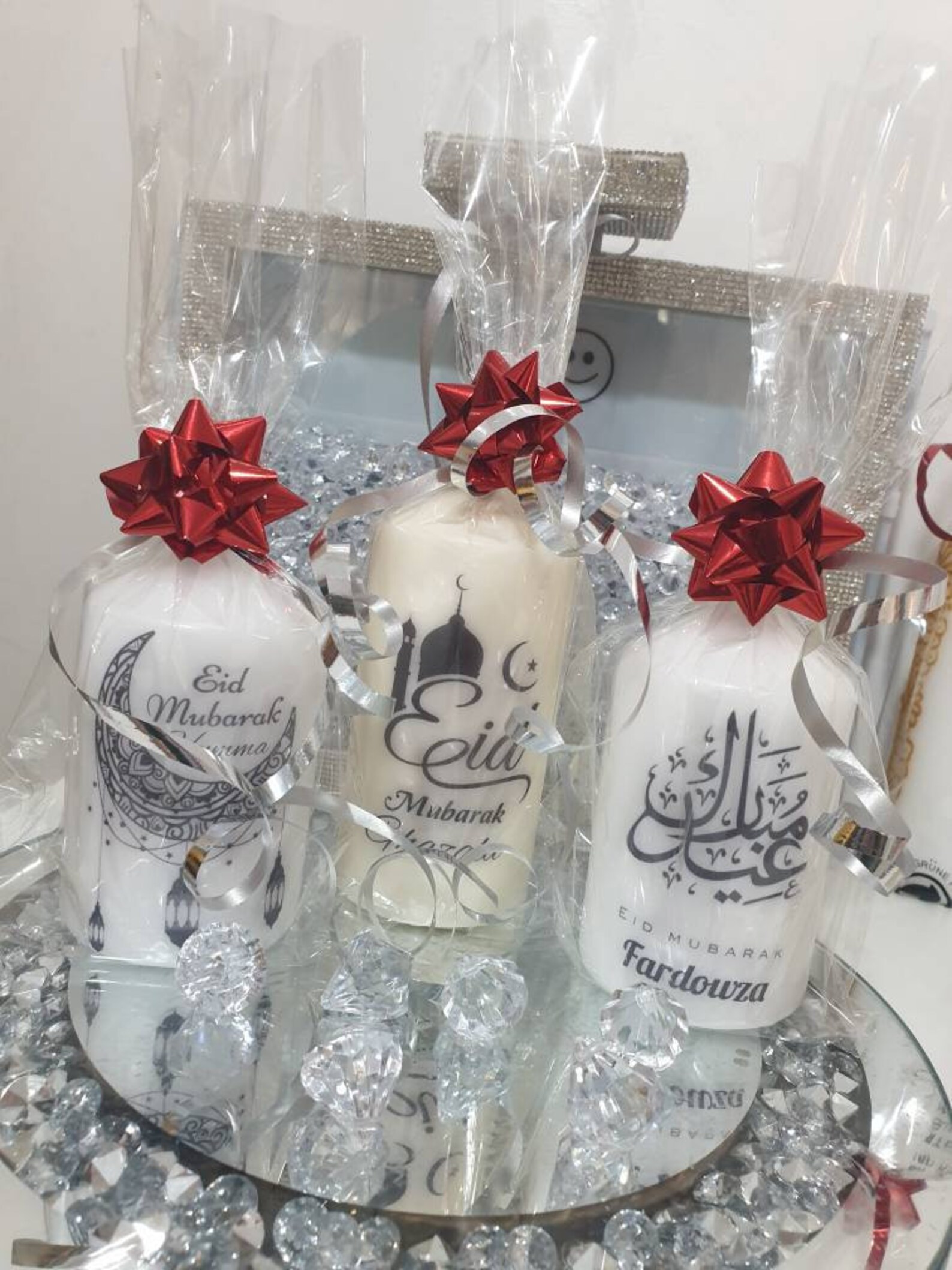 Eid Mubarak Candle,eid Gift Islamic Candle,personalised Eid Candle Gift ...