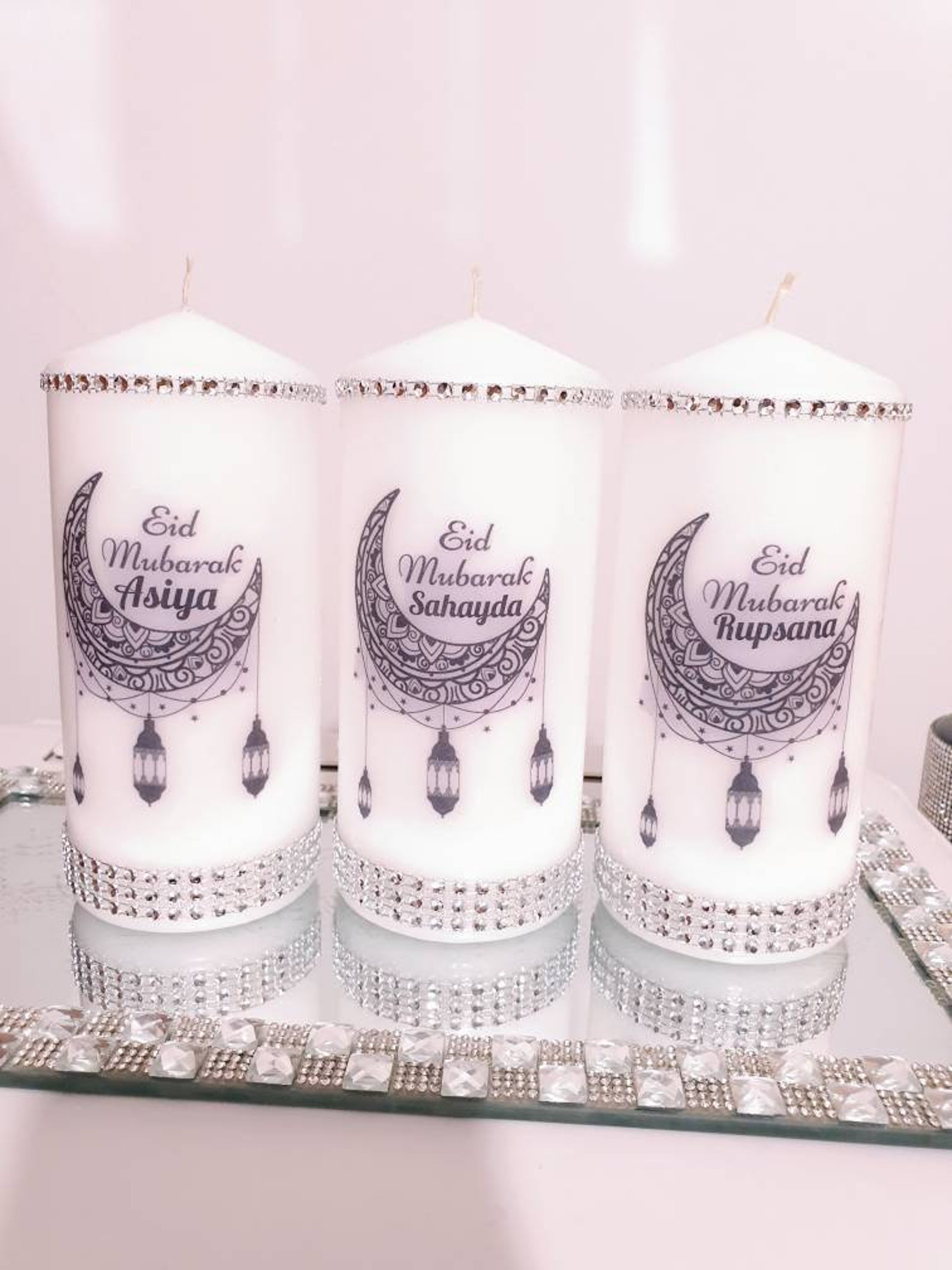 Eid Mubarak Gift Candle,ramadan Eid Gift Islamic Candle,personalised ...