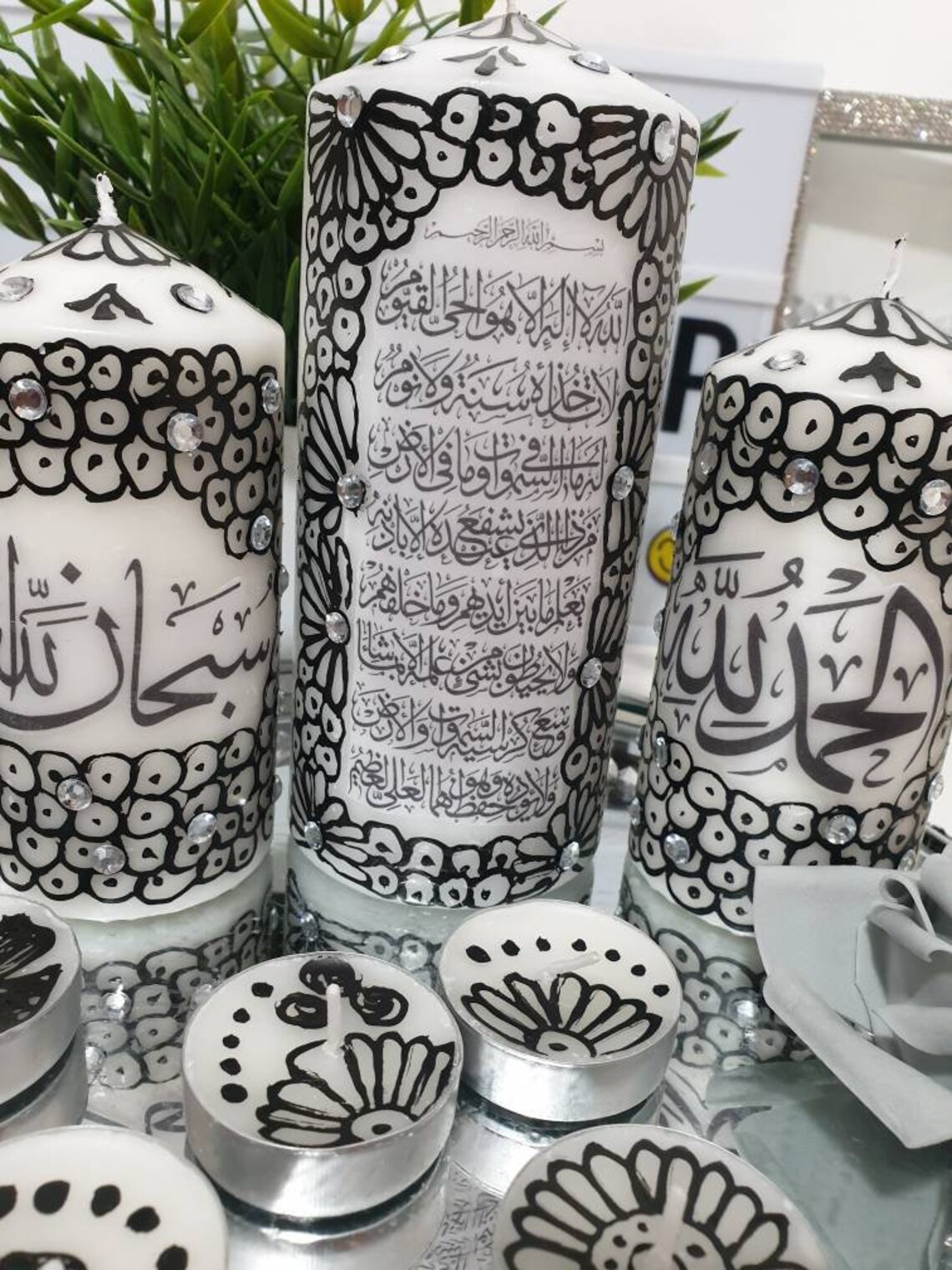 Islamic Candle Gift Sethenna Candle 8piece Ayatul Kursi - Etsy UK