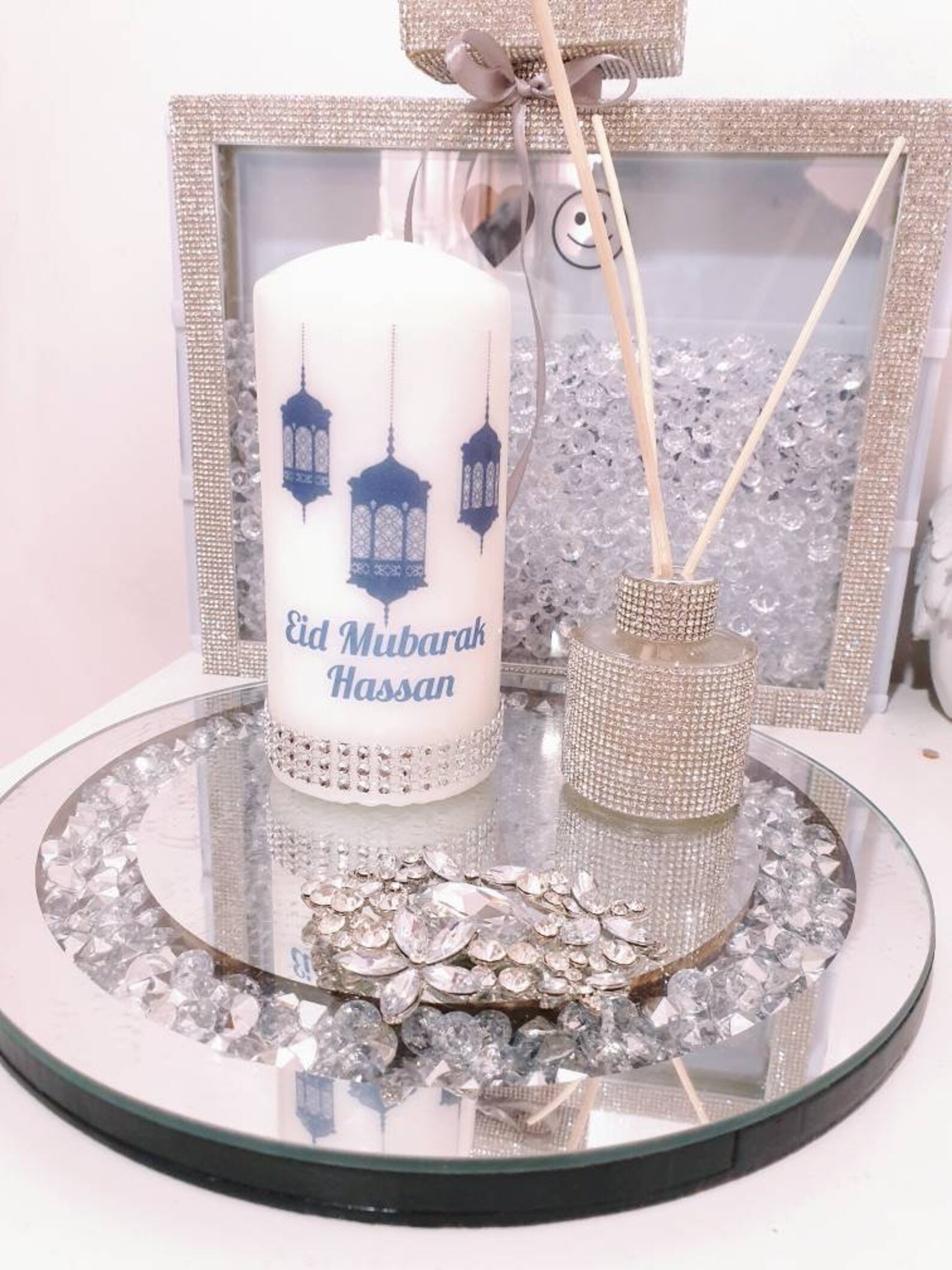 Ramadan/eid Mubarak Candle,ramadan/eid Gift Islamic Candle,personalised ...