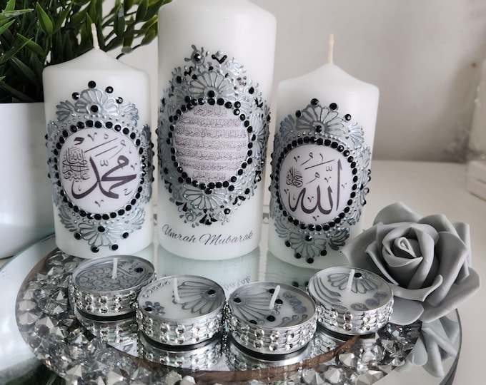 Islamic Candle Gift Set,luxury Islamic Home Decortion,arabic ...