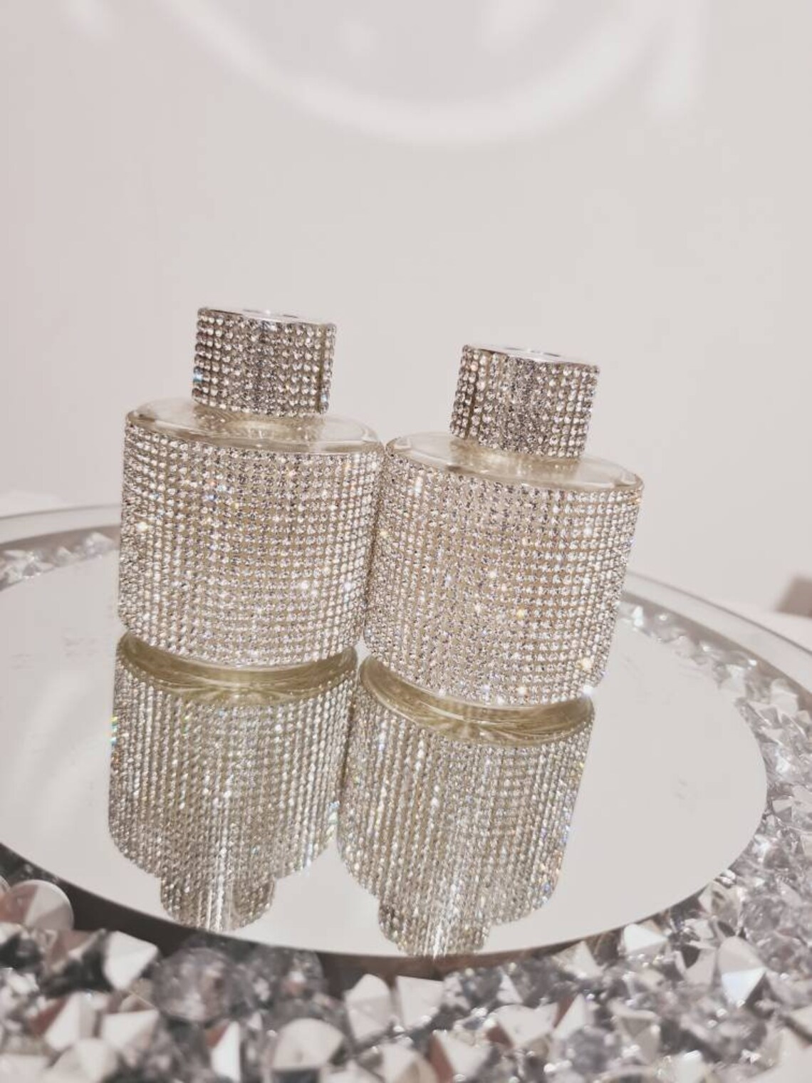 2x Reed Diffuser Set Diamante Bling Clear Crystal Reed - Etsy