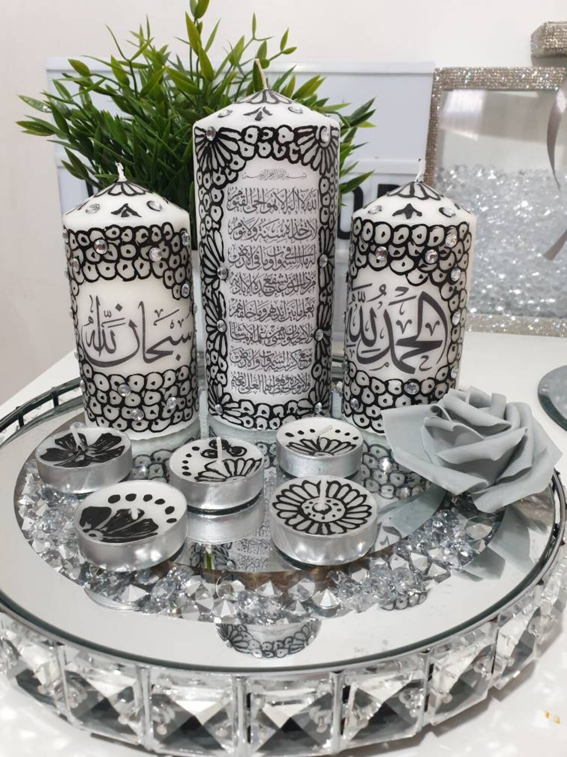 Islamic Candle Gift Sethenna Candle 8piece Ayatul Kursi - Etsy UK