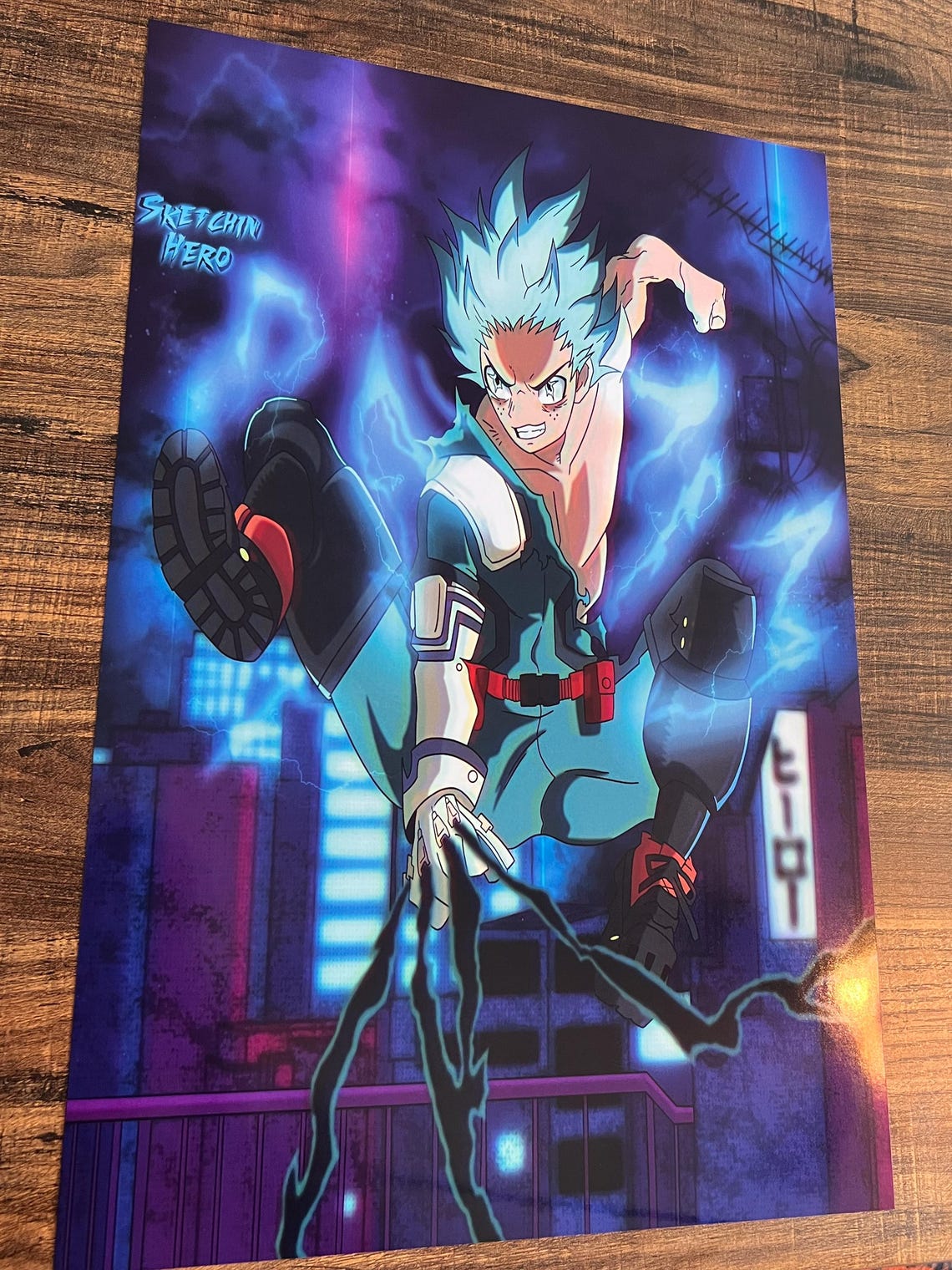 Anime Posters | My Hero Academia Wall Art | Deku Wall Art | Anime ...