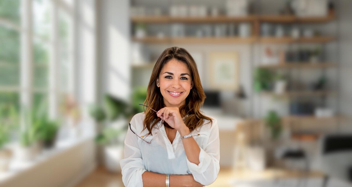 2 Office Zoom Background | Neon Pink and Clean Bright Virtual Office ...