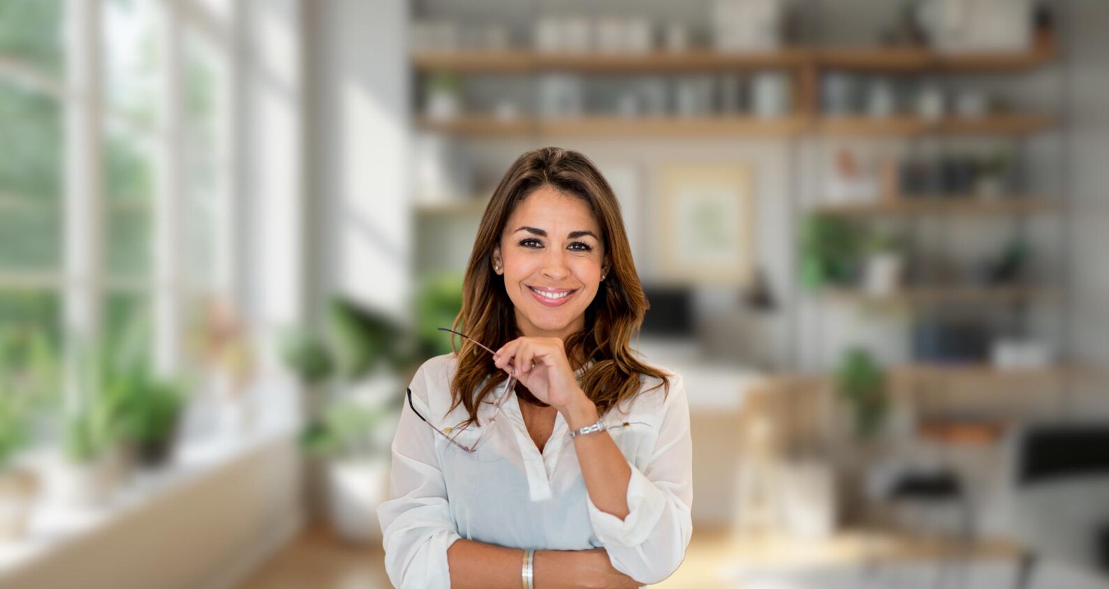 2 Office Zoom Background | Neon Pink and Clean Bright Virtual Office ...