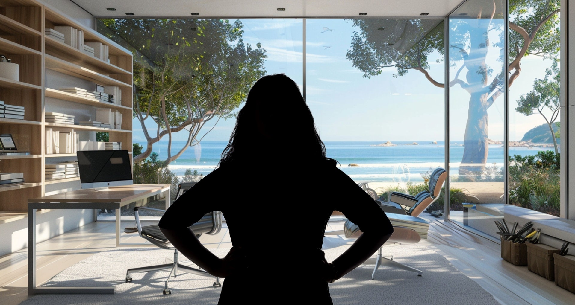 Zoom Background Beach | Virtual Office Background Beach | Beach ...